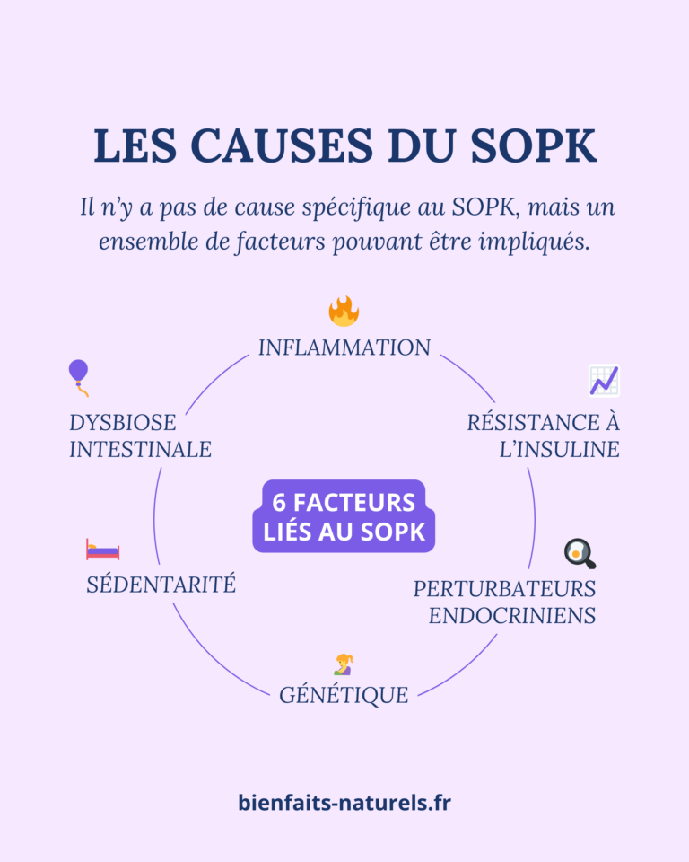 Les causes du SOPK - Bienfaits Naturels