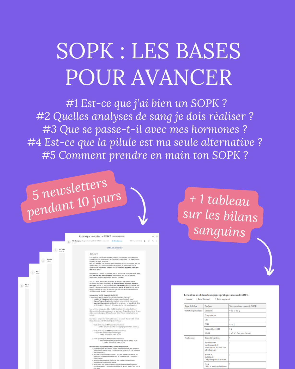 SOPK : Menu & Recettes pour une alimentation équilibrée - Bienfaits ...